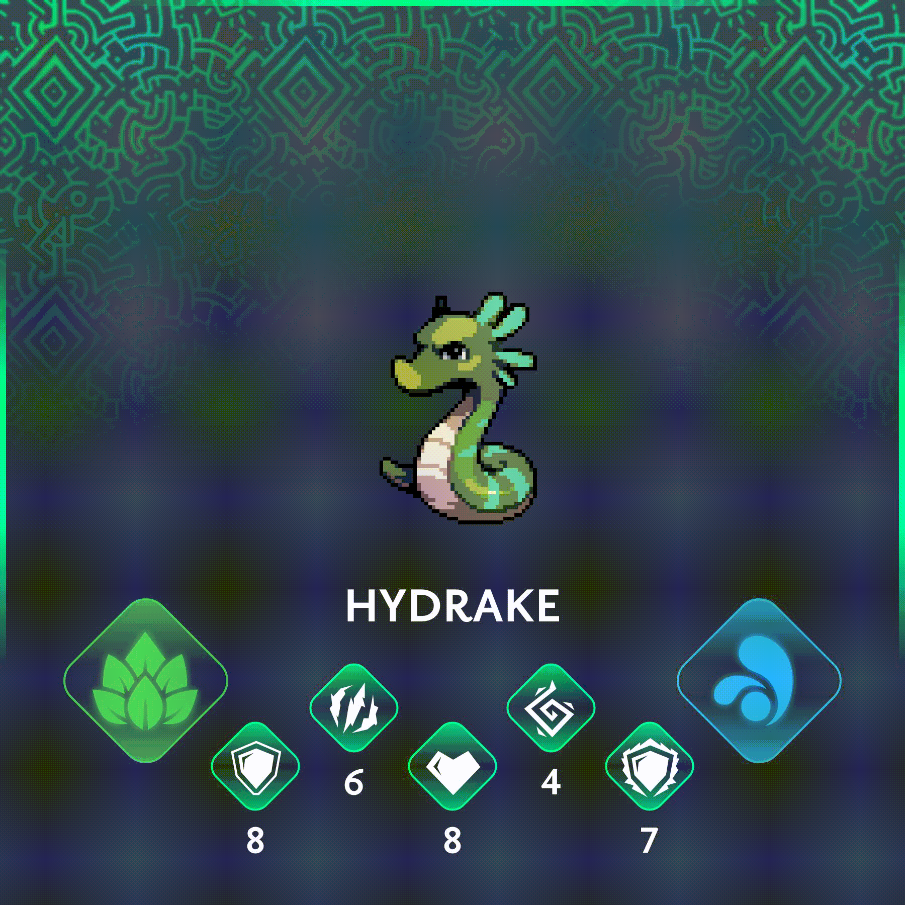 Hydrake 384 Kuroro Origin Beasts Treasure