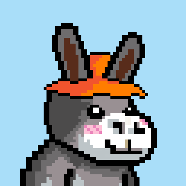 Lost Donkey #1498 | The Lost Donkeys | Treasure Market