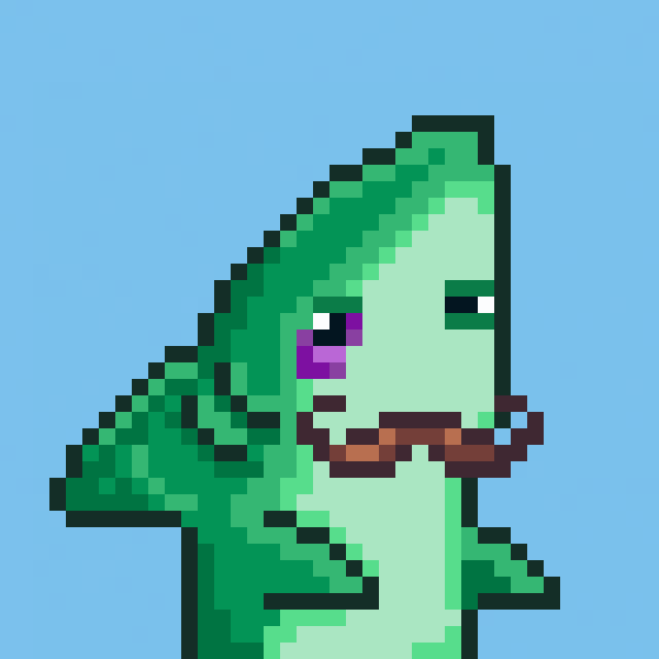 Smol Shark #3842 | Smol Sharks | Treasure Market