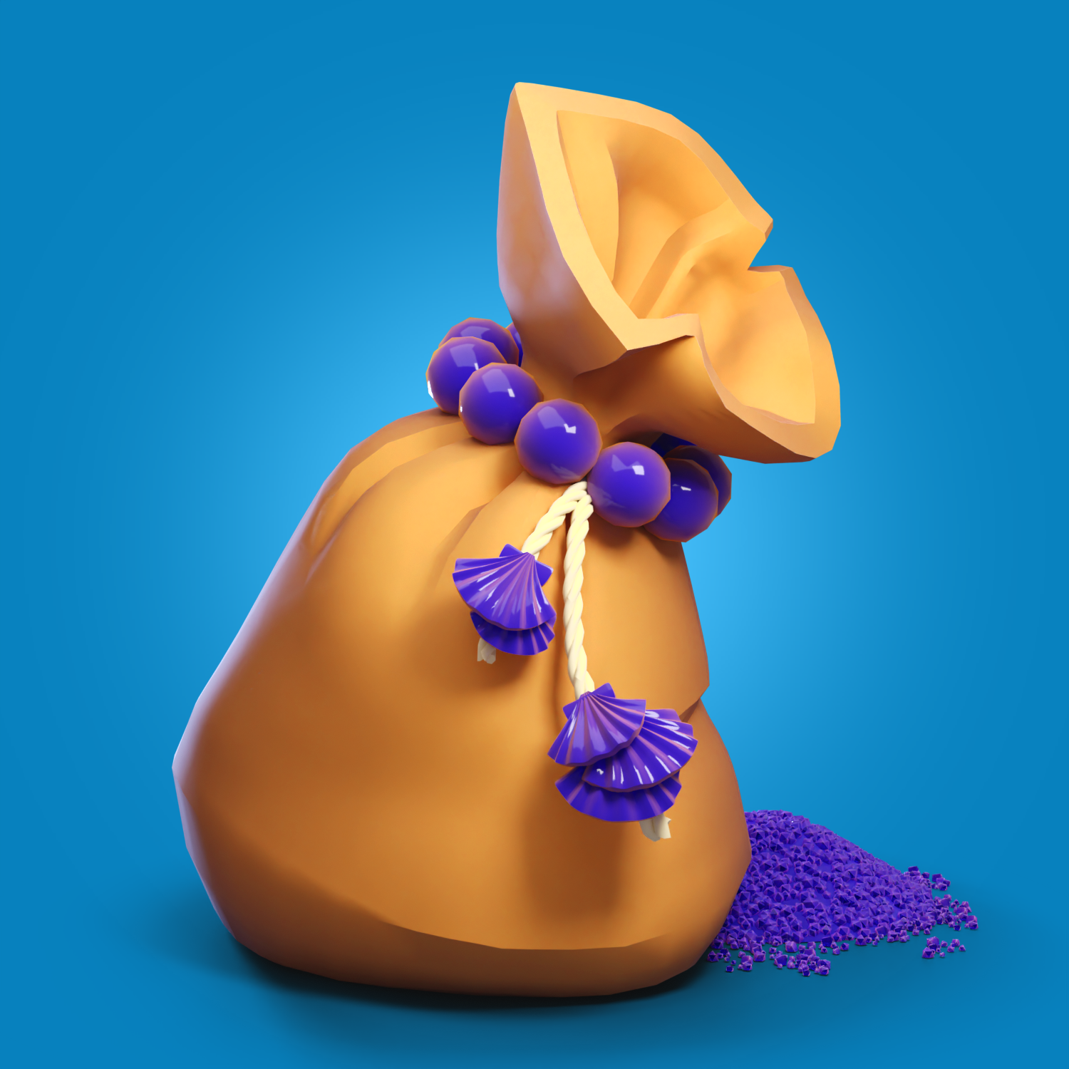 Blue Enchanted Dust | Items | Zeeverse | Treasure Market